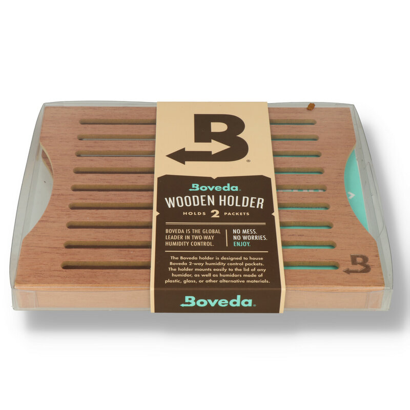 Boveda Wooden Humidification Holder - Dual Pack System | Black Swan Shoppe