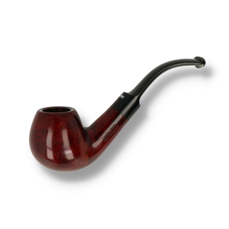 Dr Plumb's 10 Year Seasoned 18478 Pipe – Classic Bent Apple | Black ...