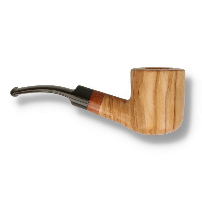 Tommaso Spanu Olivastro Classico – Handmade Sardinian Olivewood Pipe ...